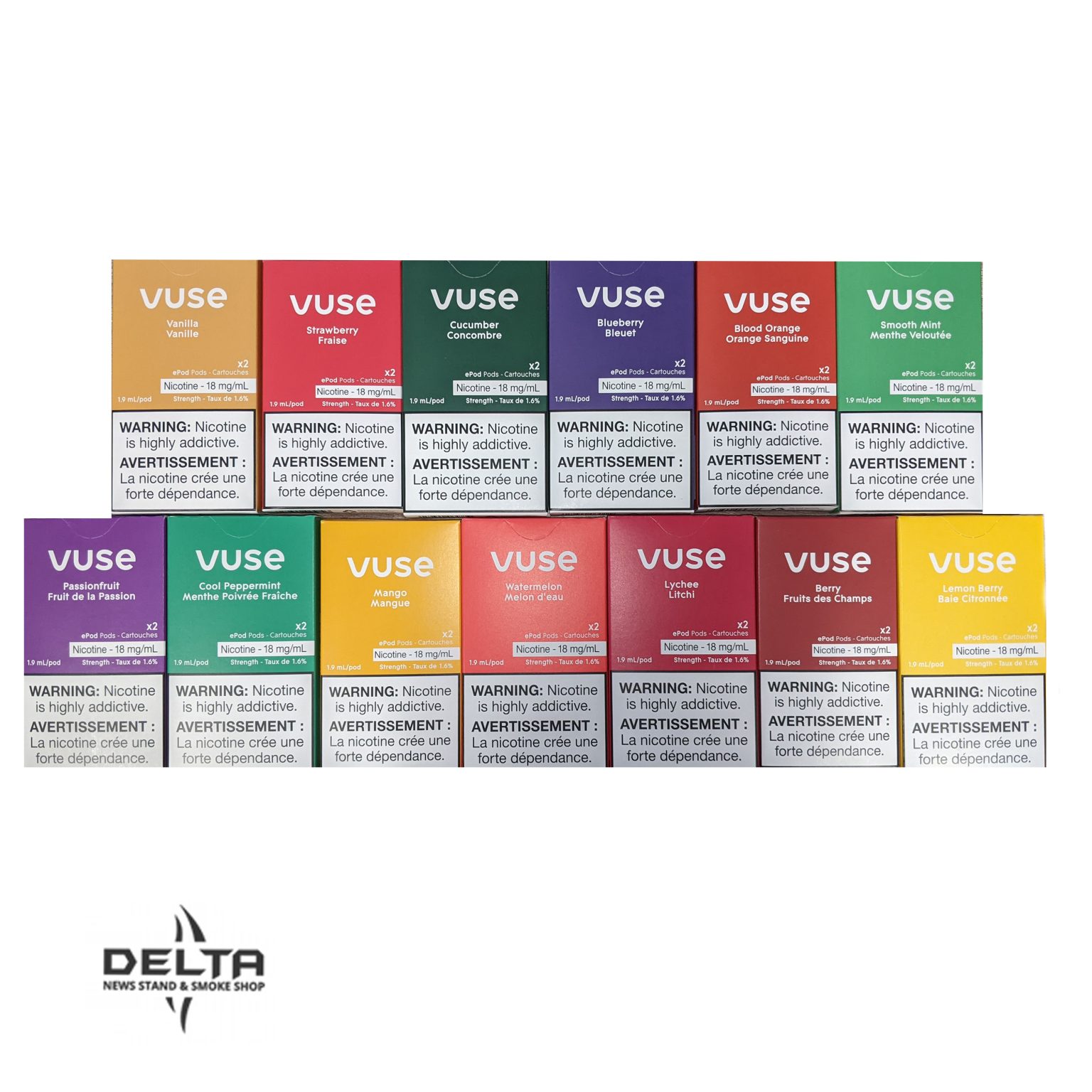 Vuse Pods - Delta News Stand & Smoke Shop