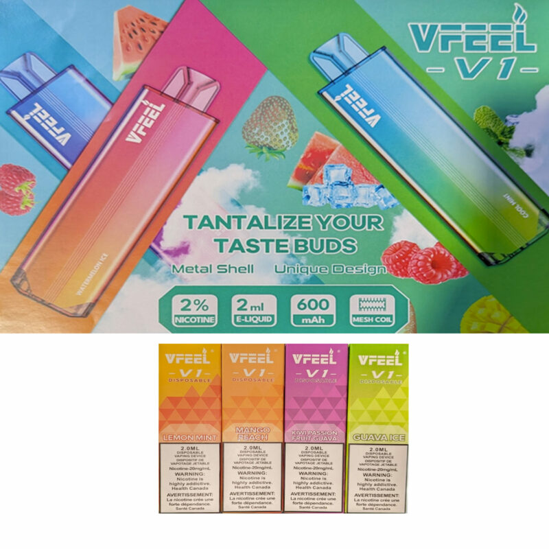 VFEEL V1 6K - Bold (New Flavours) - Delta News Stand & Smoke Shop